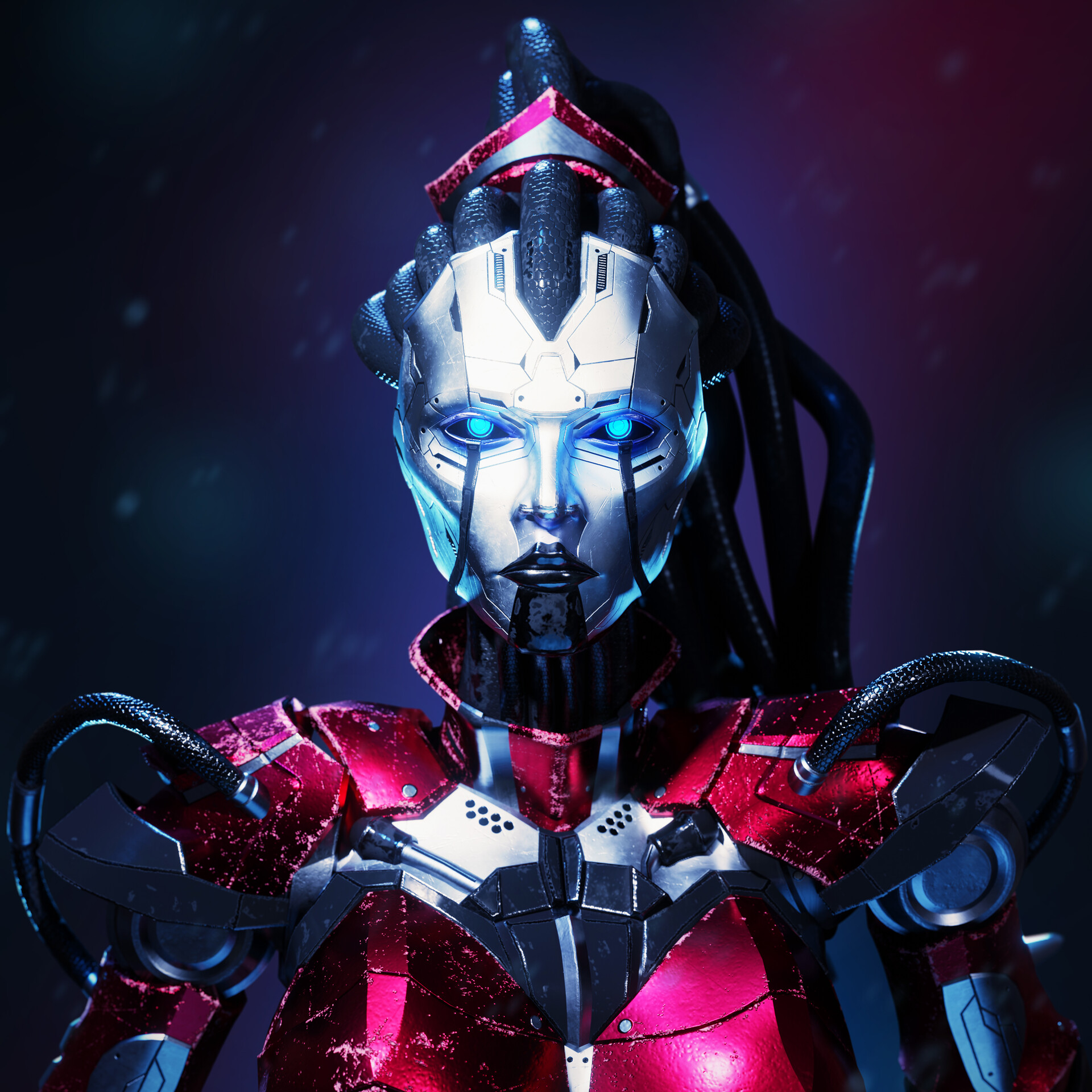 ArtStation - Female Android RTS_04