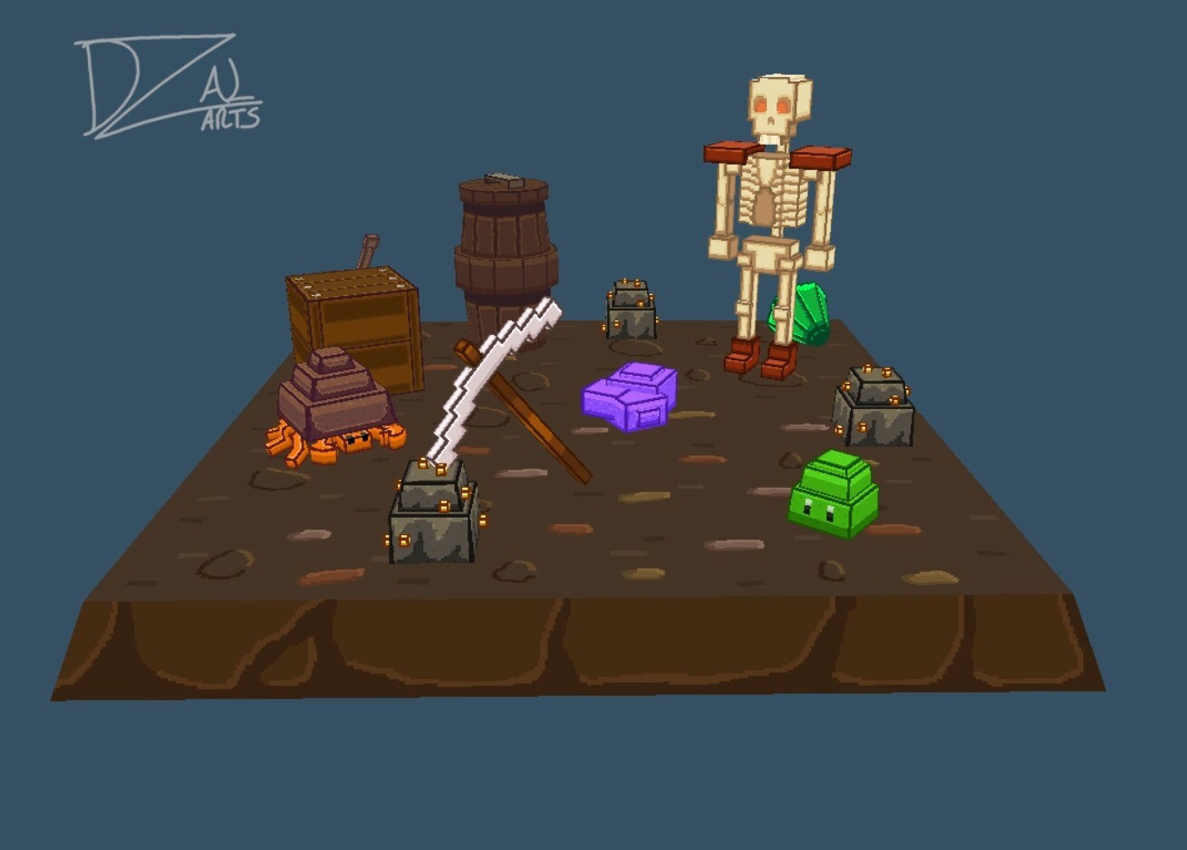 ArtStation - Project Stardew: Winter