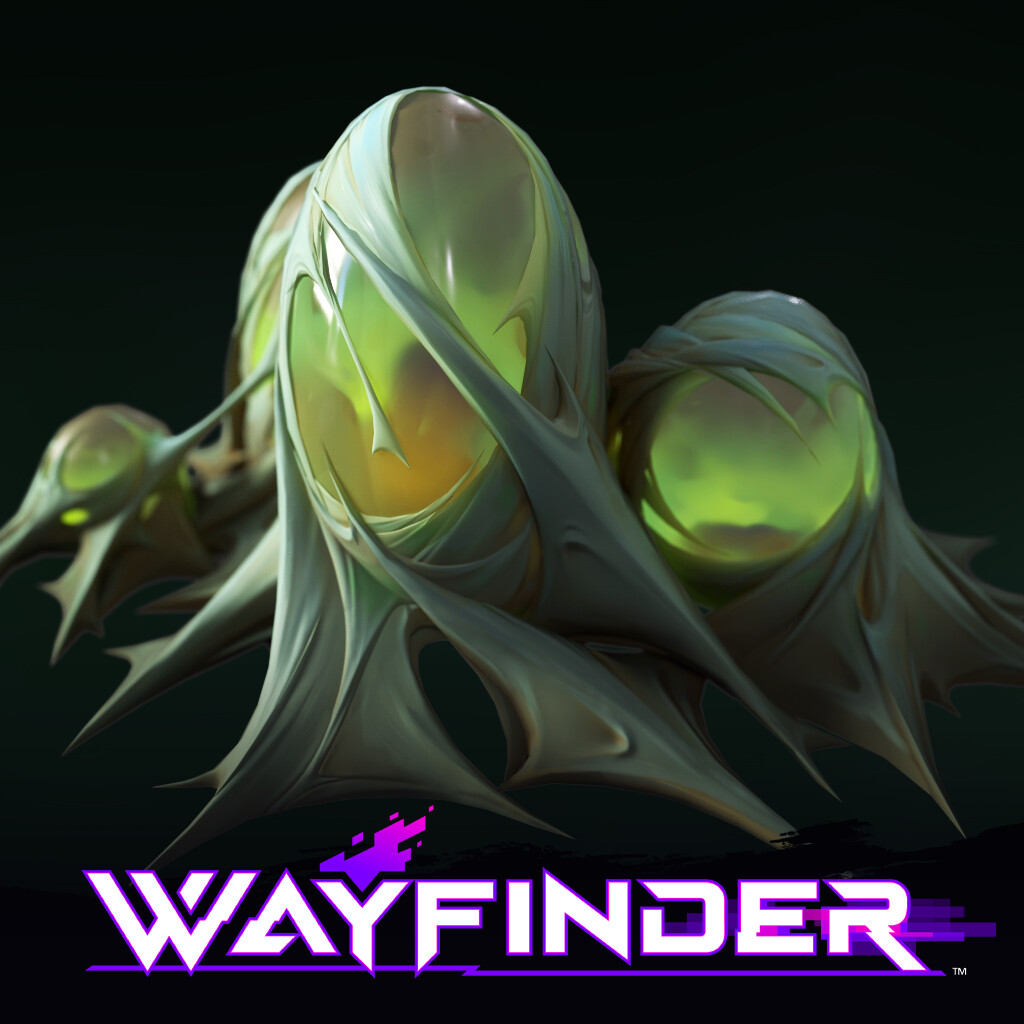 ArtStation - Wayfinder: spider eggs