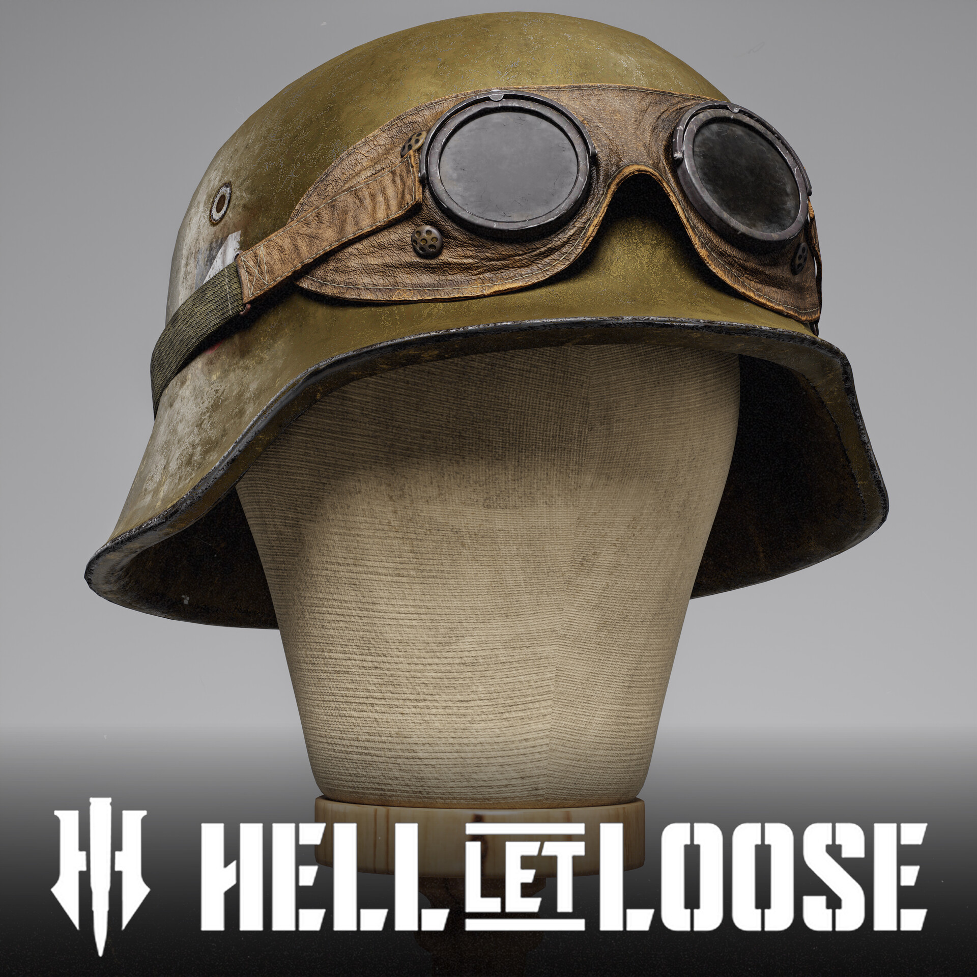 ArtStation - Hell Let Loose - German DAK Helmet