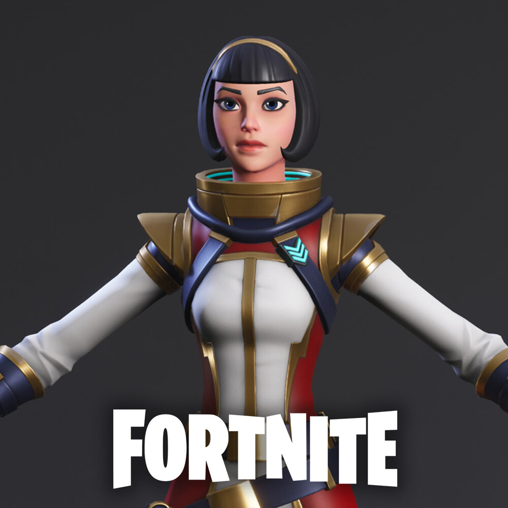 ArtStation - Fortnite : Azalea Clark