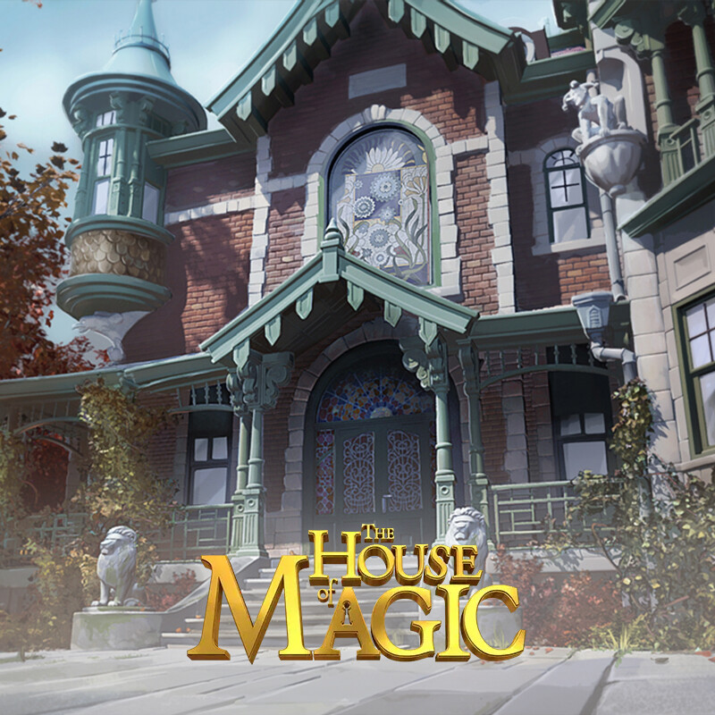 ArtStation - Hall - House of Magic