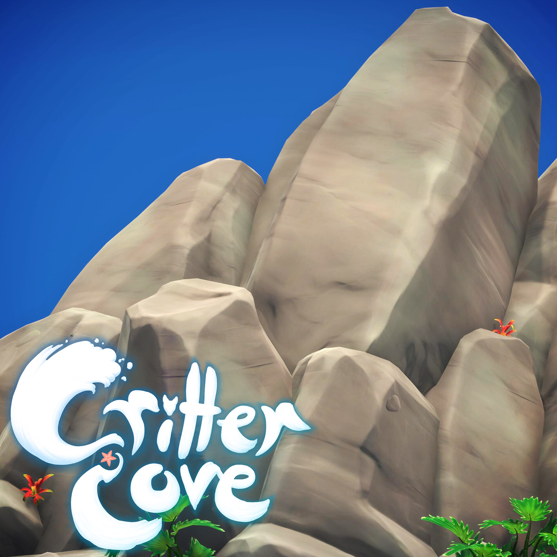 ArtStation - Stylized Cliffs - Critter Cove