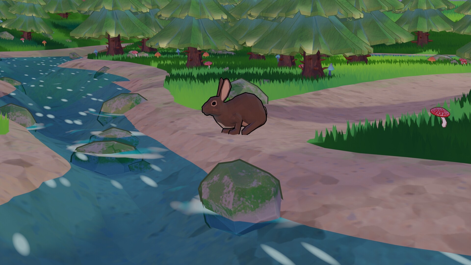 ArtStation - animated stylized rabbit