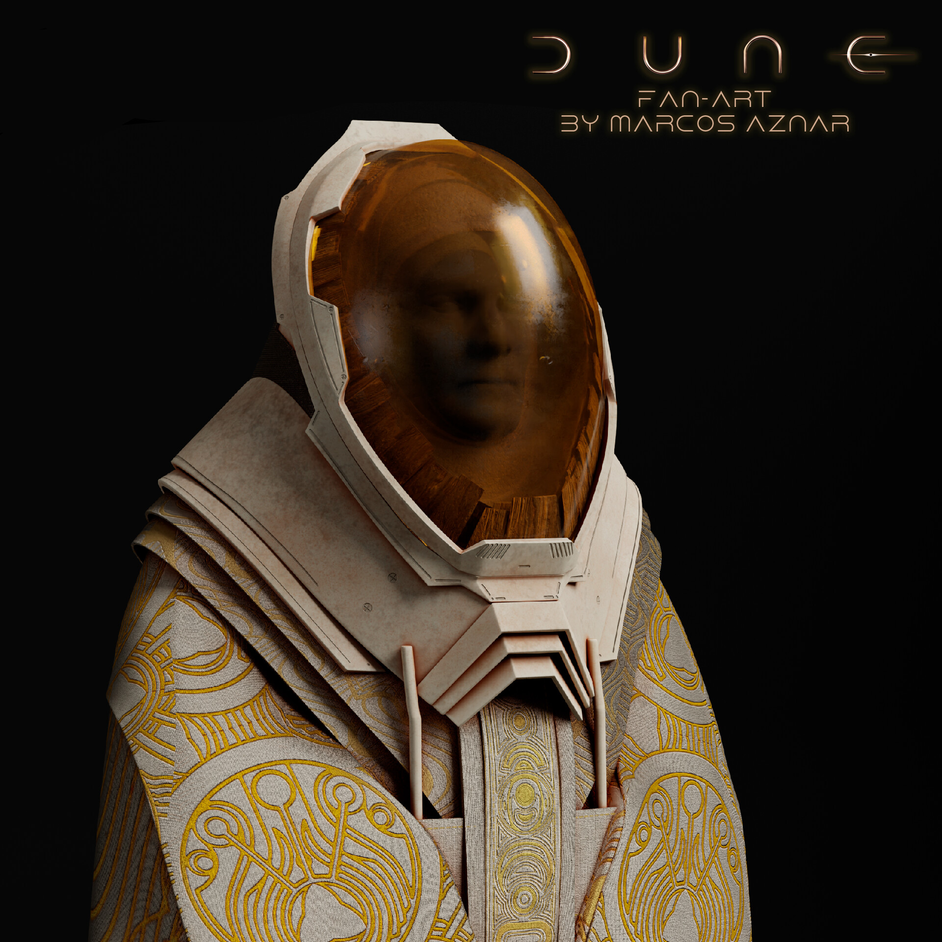 ArtStation - Spacing Guild Dune 3D Model