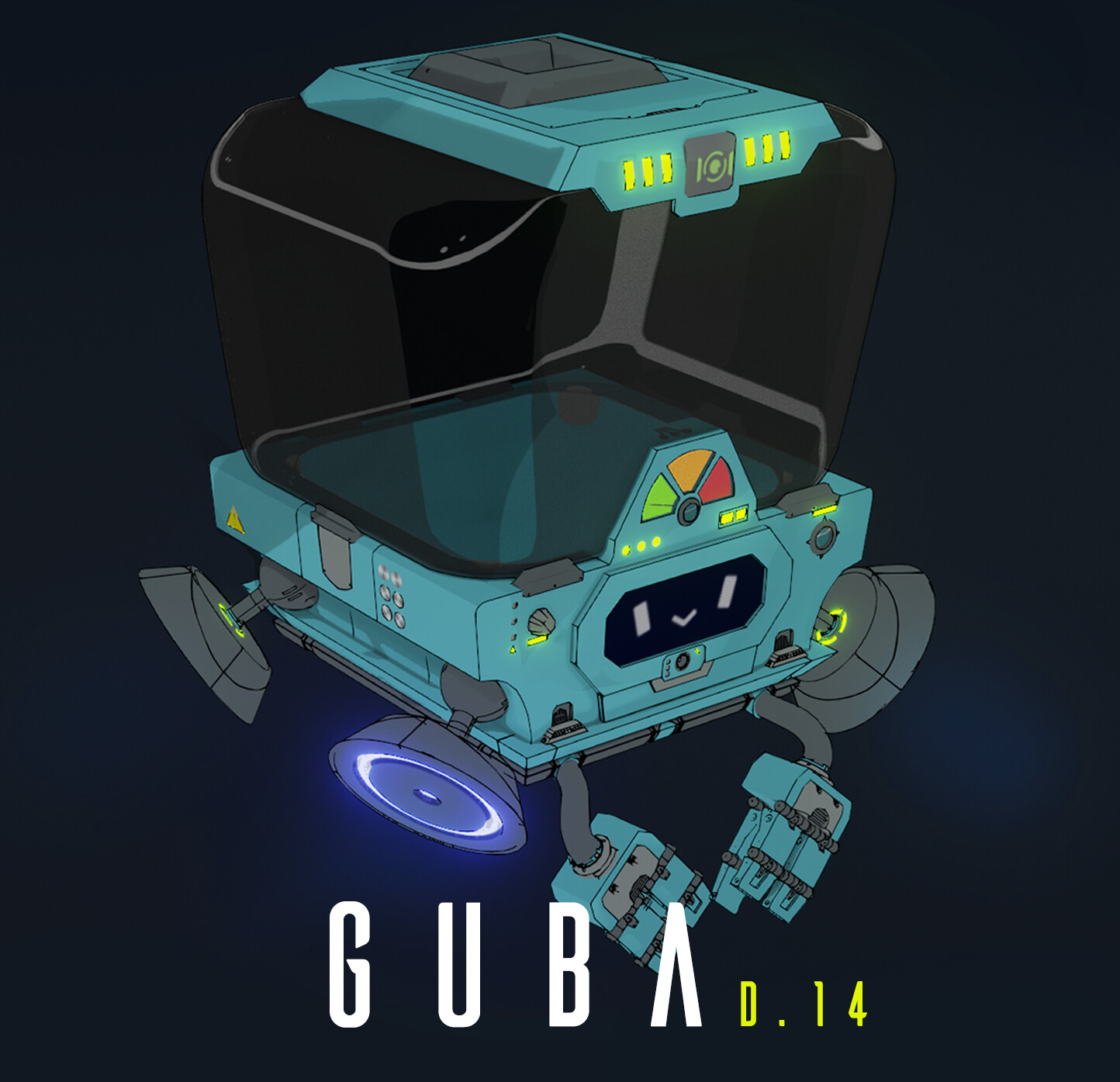 ArtStation - Guba 3D model