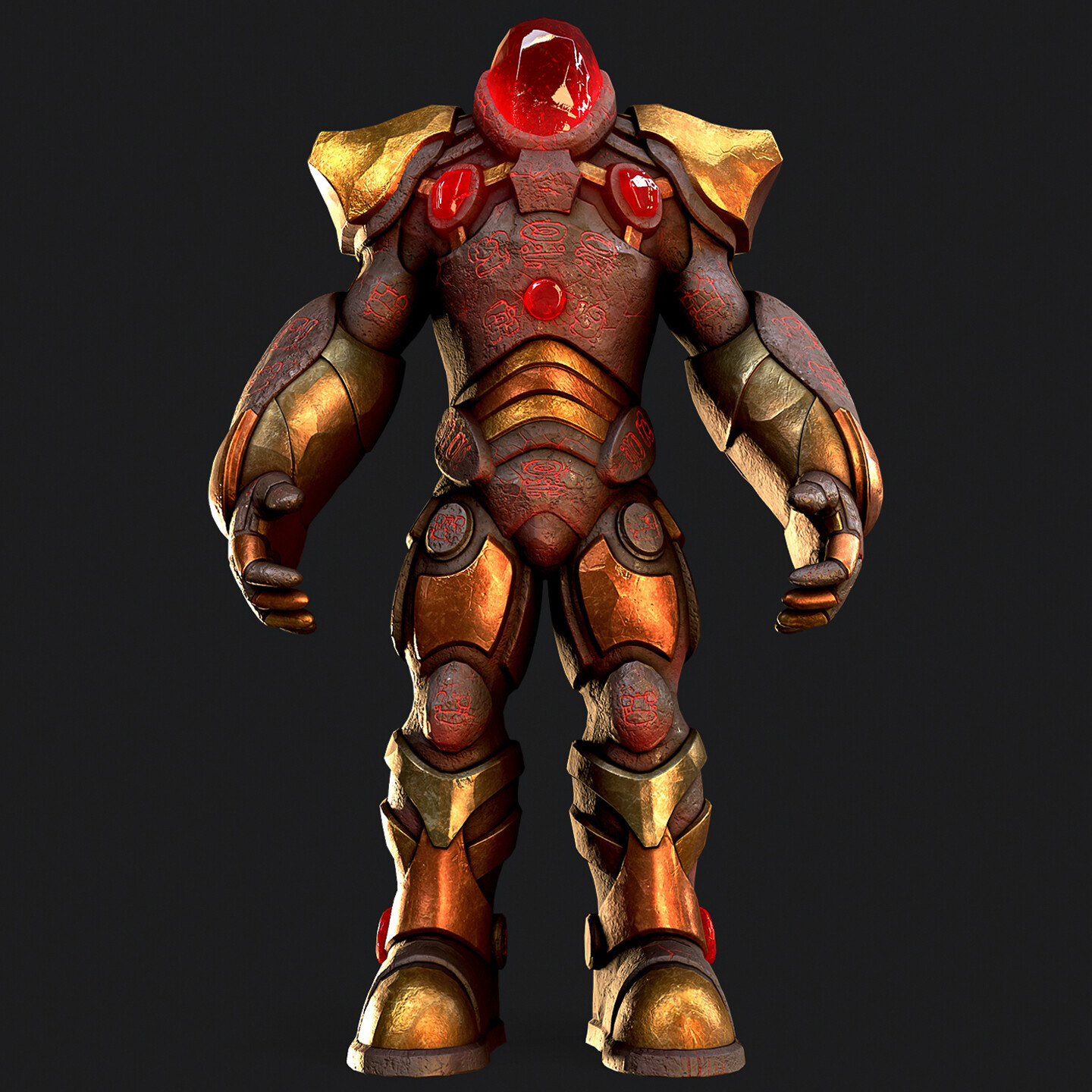 ArtStation - Stylize magical golem