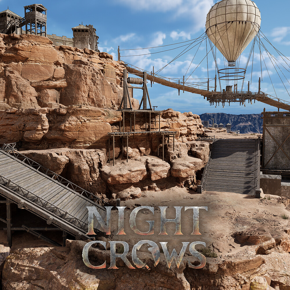 ArtStation - Night Crows : Kildebat Field