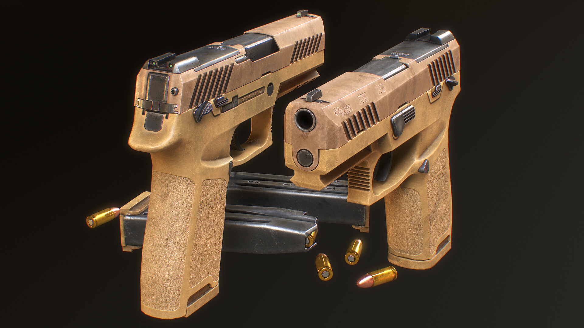 ArtStation - SIG SAUER P320 M18