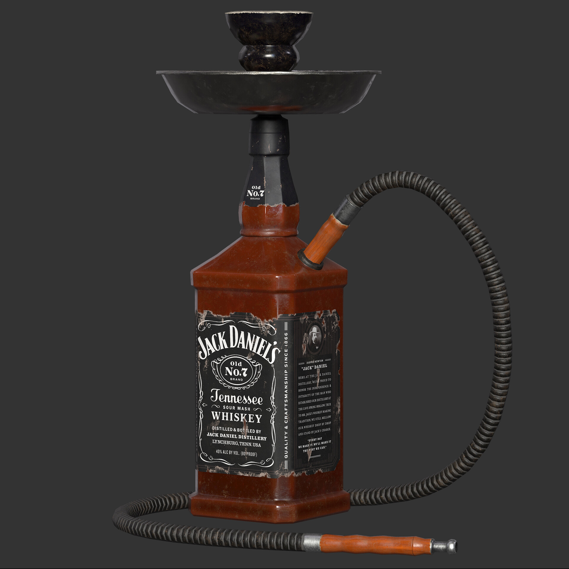 ArtStation - Jack Daniel's Shisha