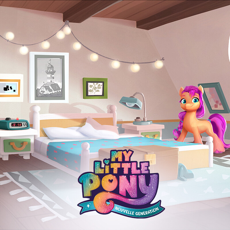ArtStation - MLP Sunny's Bedroom