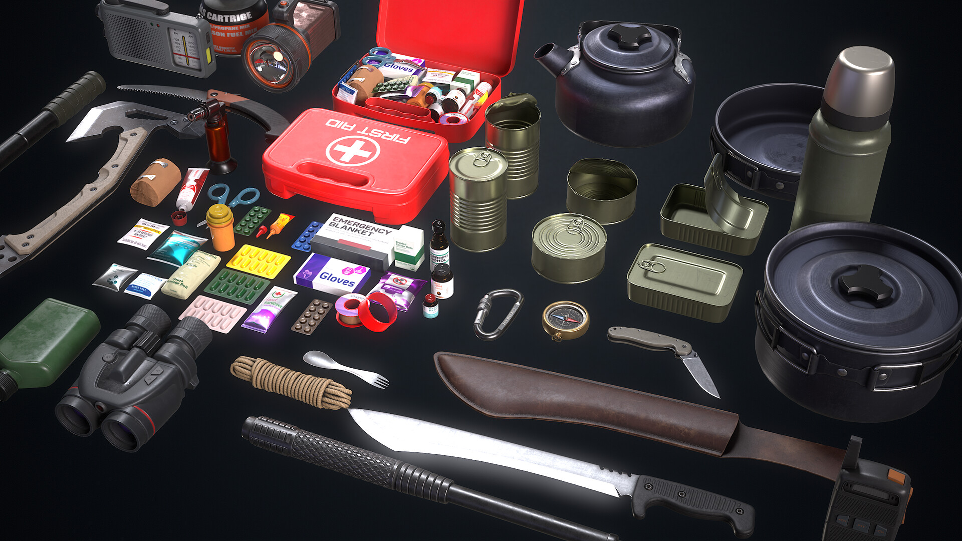 ArtStation - Survival Pack