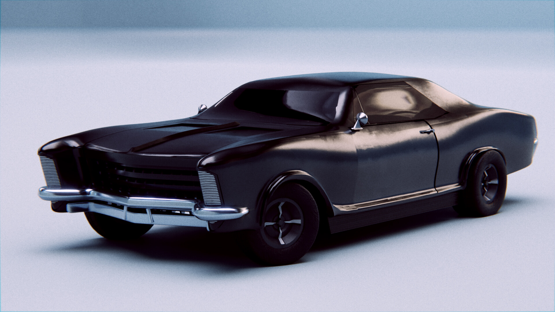 ArtStation - Buick Riviera 1965