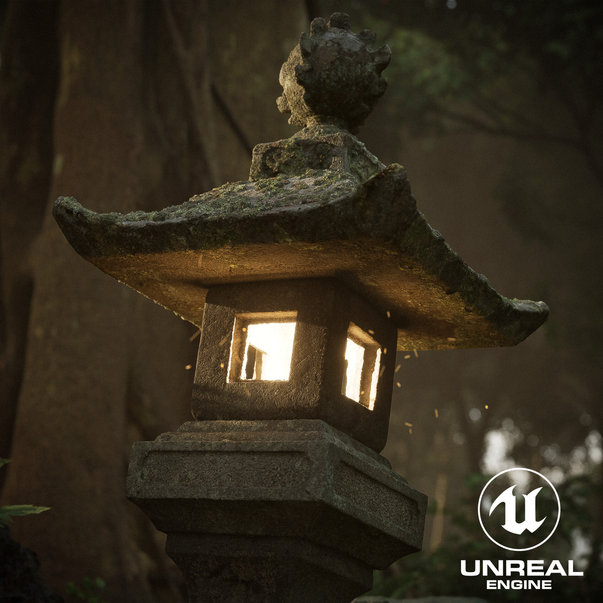ArtStation - Shrine Lantern : UE5 LUMEN [4K]