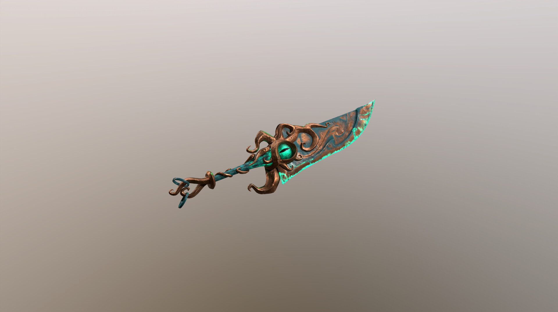 ArtStation - Stylized Soul Sword - Hero Prop
