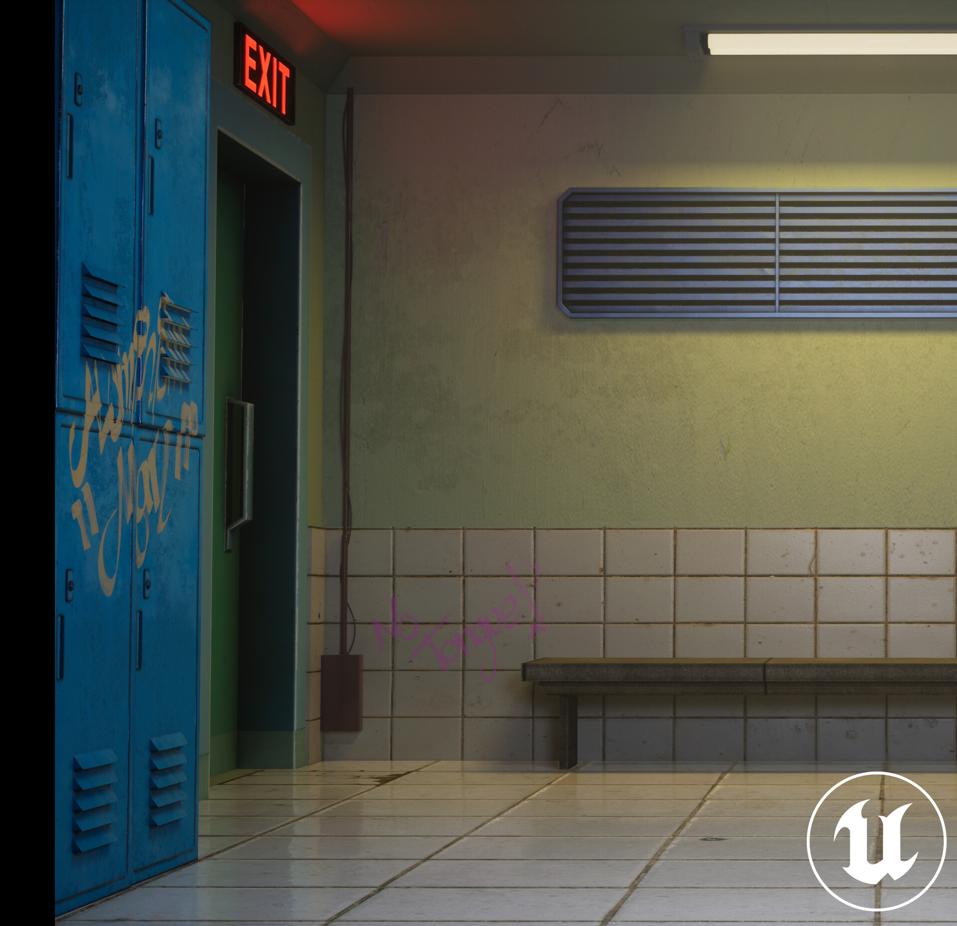 ArtStation - Locker Room