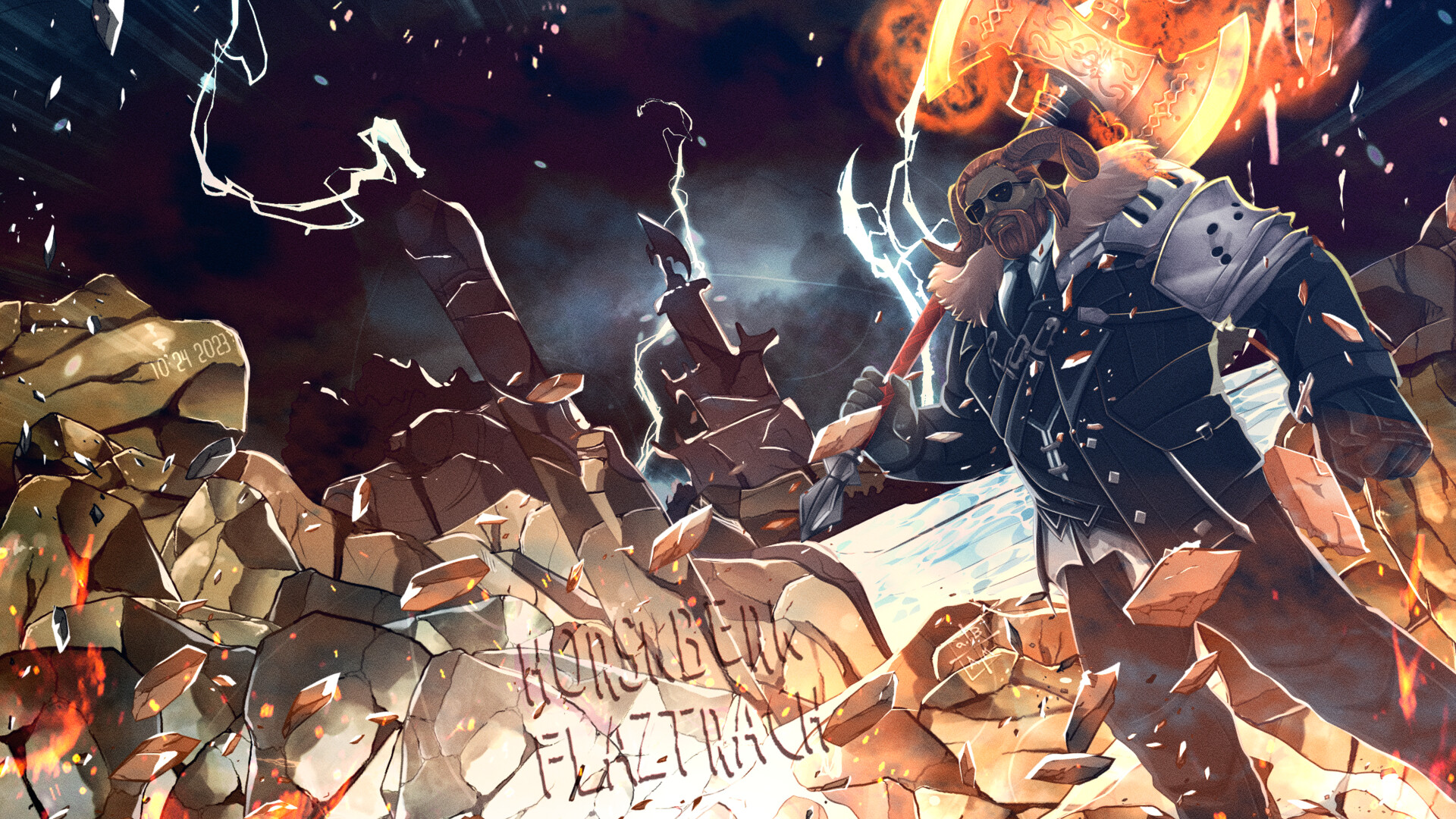 ArtStation - FFXIV Roegadyn Commission