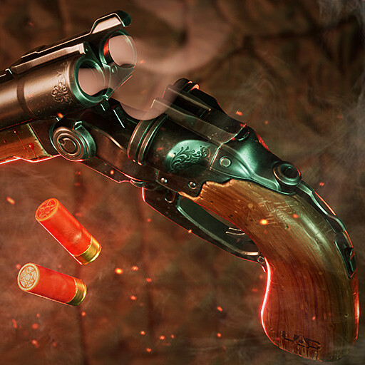 ArtStation - Doom Super Shotgun