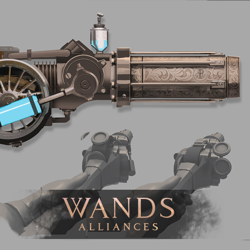 ArtStation - Wands Alliences - Wands