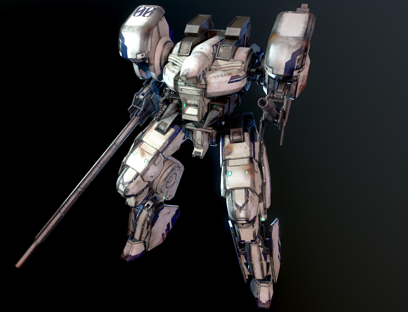 ArtStation - COMBAT MECH02