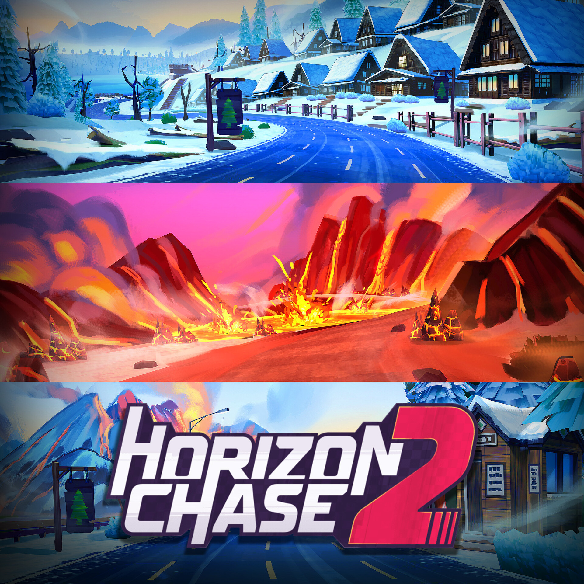 Gabriel Meireles - Horizon Chase 2 - Japan-Lake Mashu