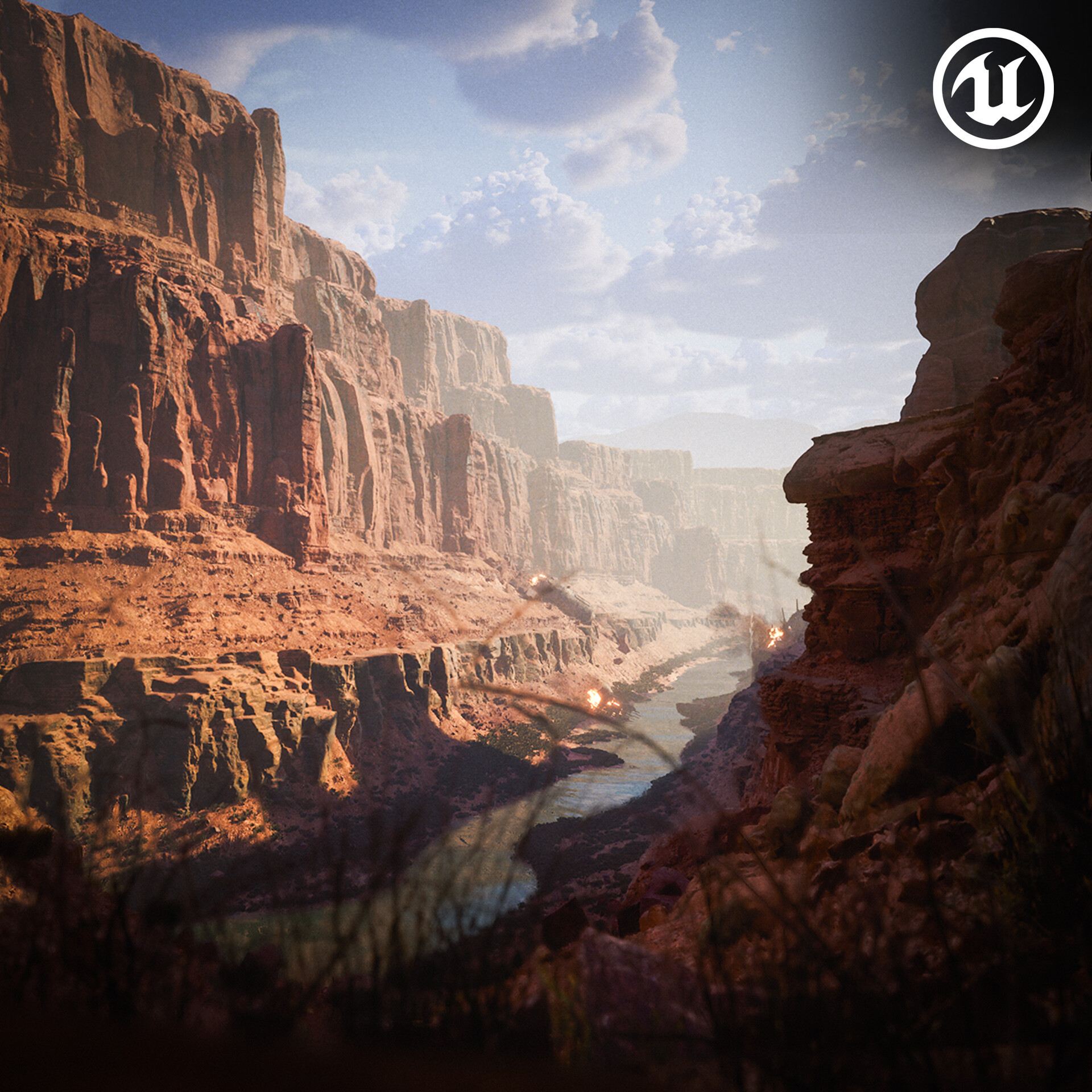 ArtStation - Super Contra Remake - Abandoned Skyview Mesa