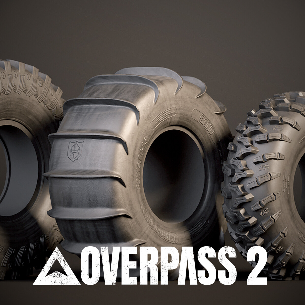 ArtStation - Overpass 2 ATV/UTV Tires