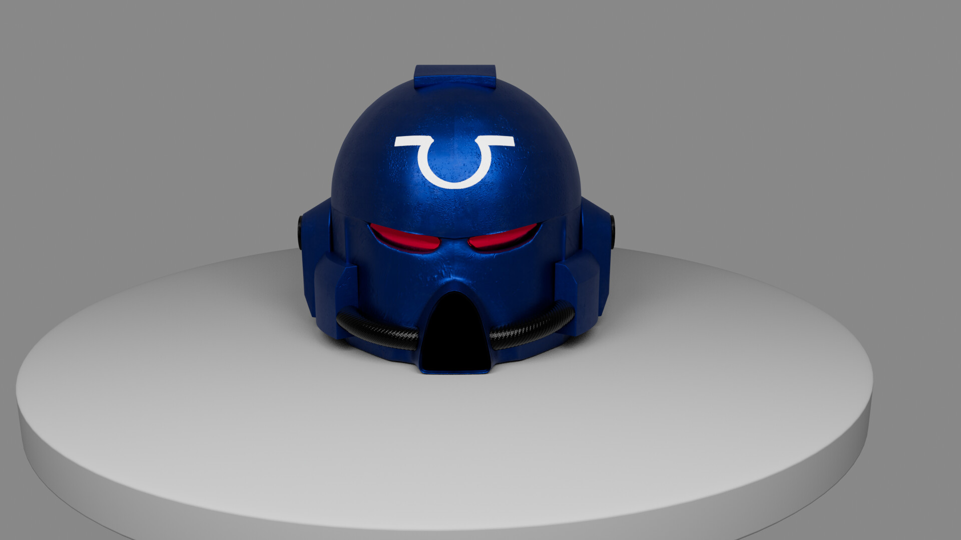 ArtStation - Warhammer 40K inspired helmet