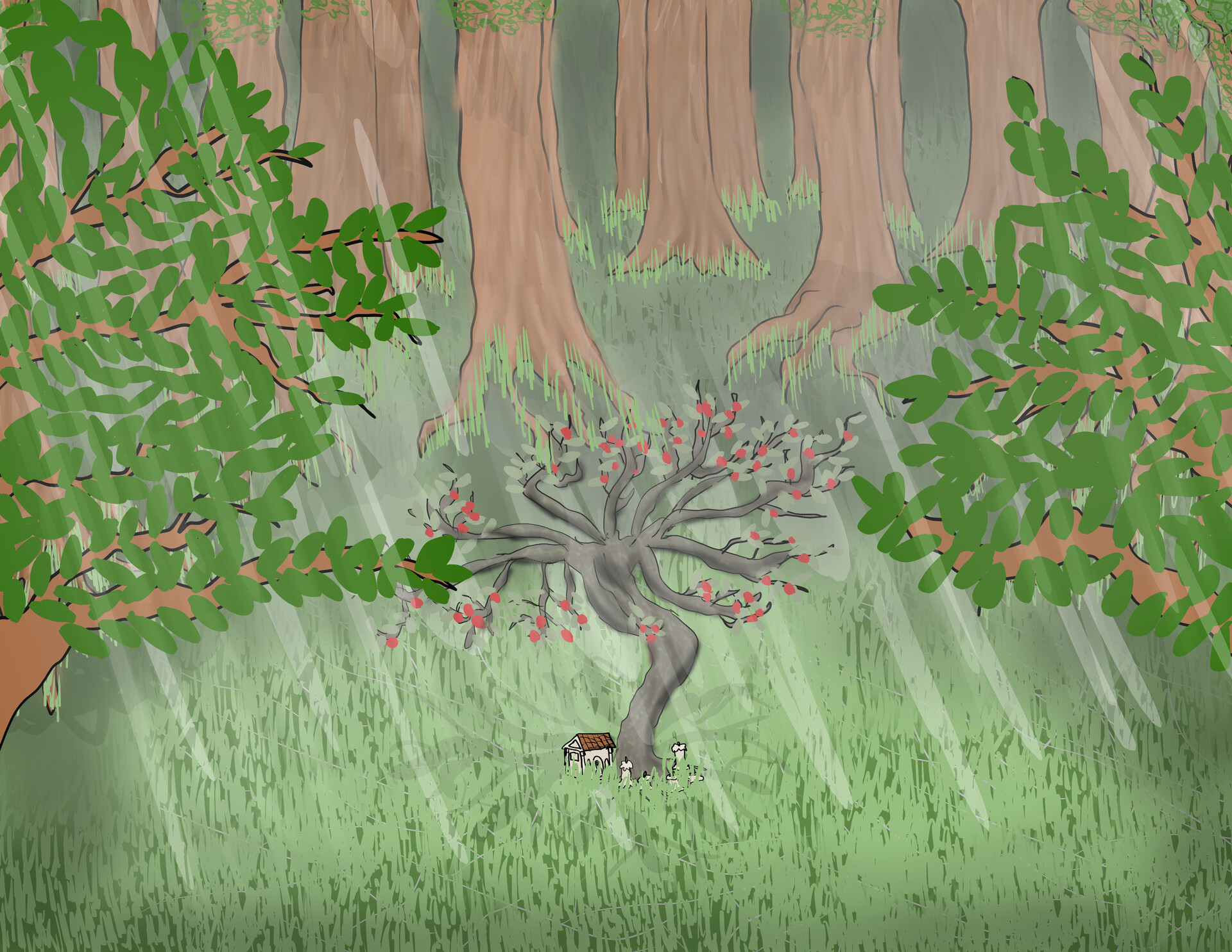 ArtStation - The Tree of Persephone