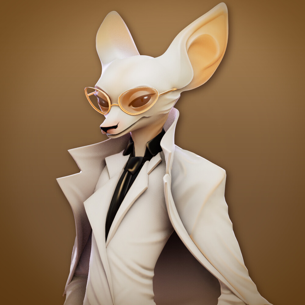 ArtStation - Fox Man