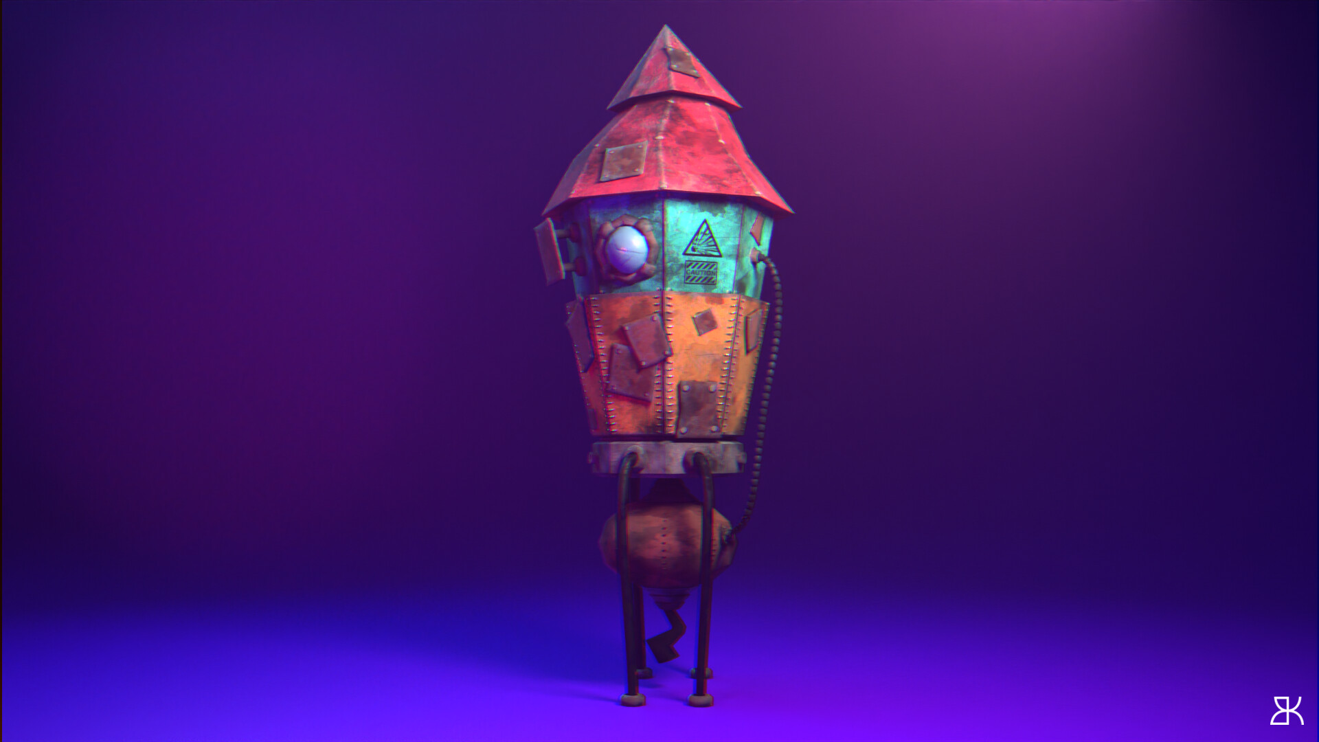 ArtStation - Rickety Rocket