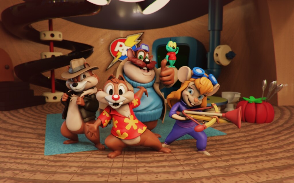 ArtStation - Chip and Dale Rescue Rangers (Fan Art)