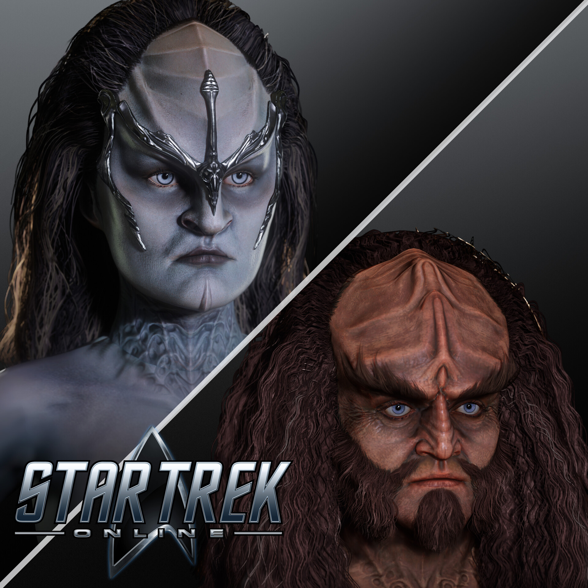 ArtStation - L'Rell and Gowron