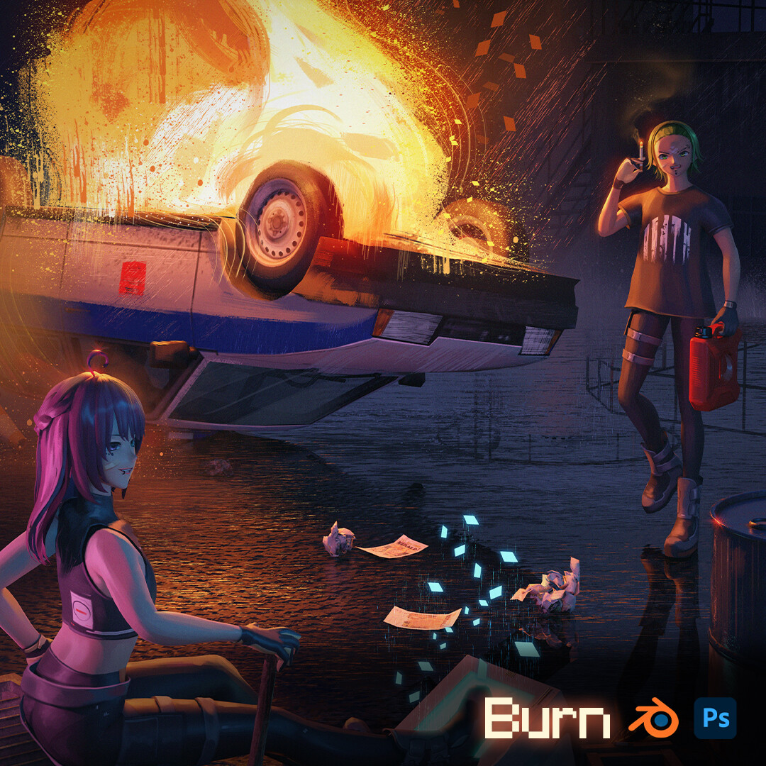 ArtStation - BURN