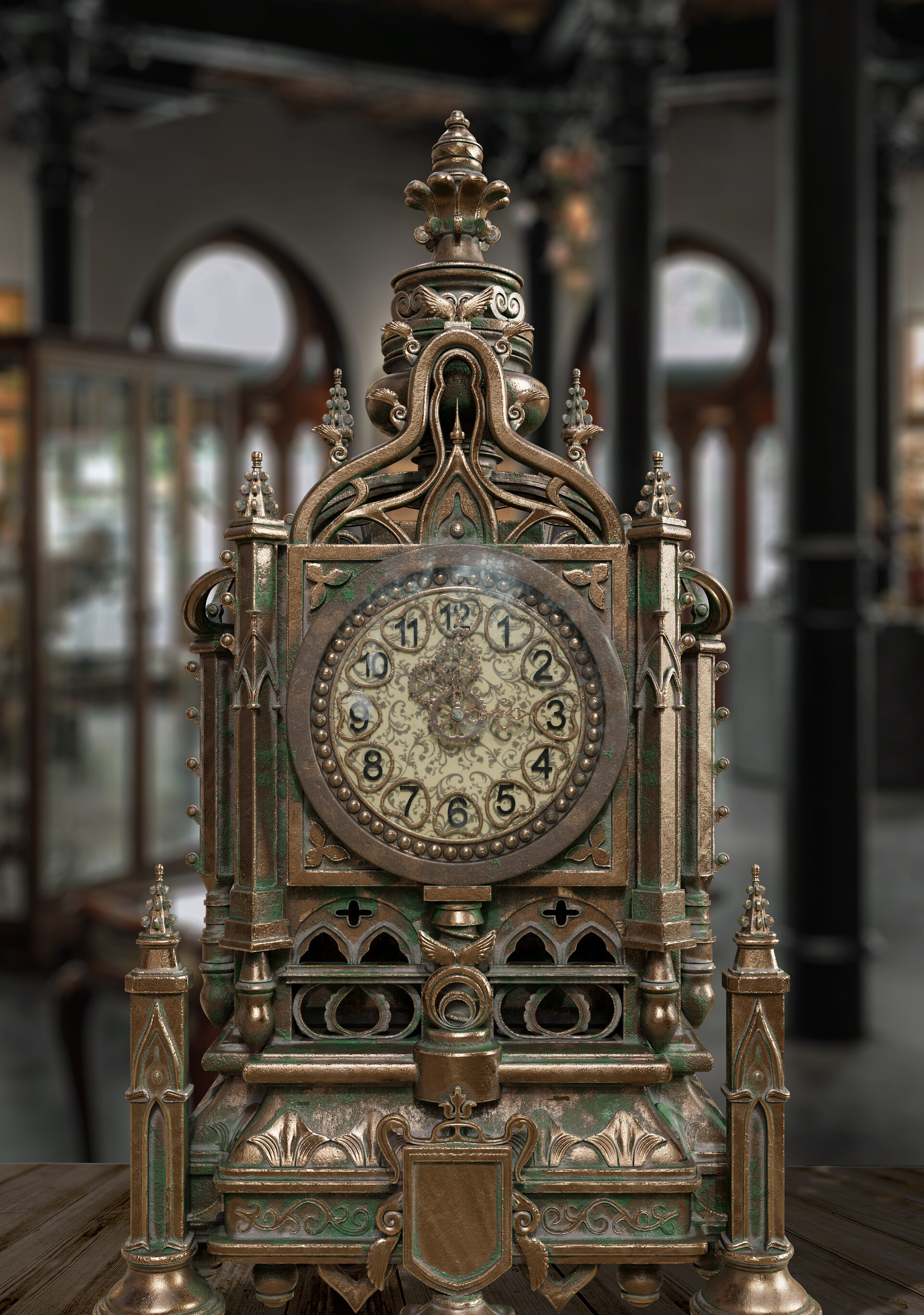 ArtStation - Antique Clock