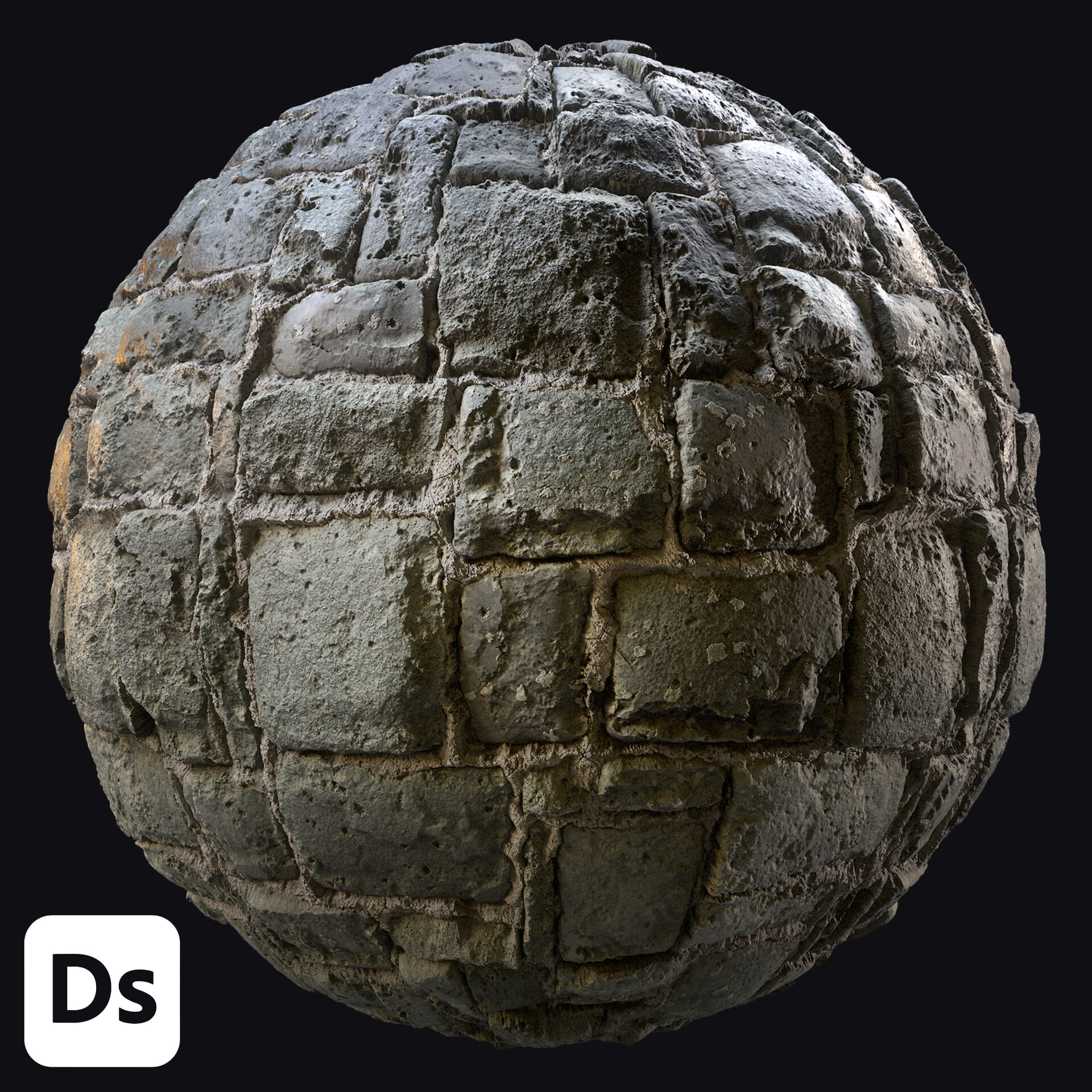 ArtStation - Cobblestone Wall