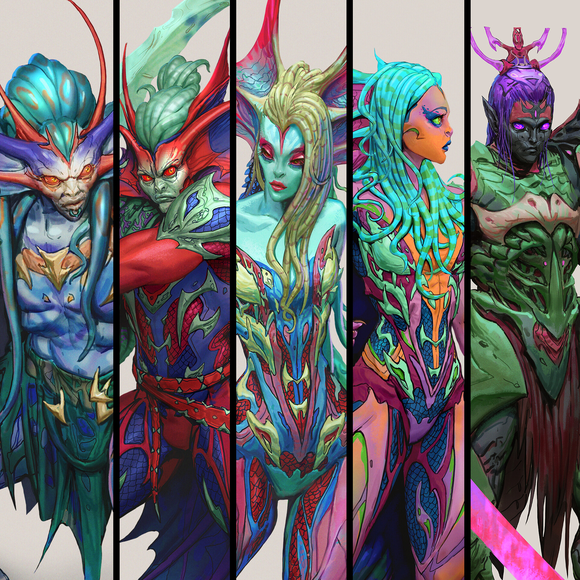 ArtStation - Council Games Characters Part 2