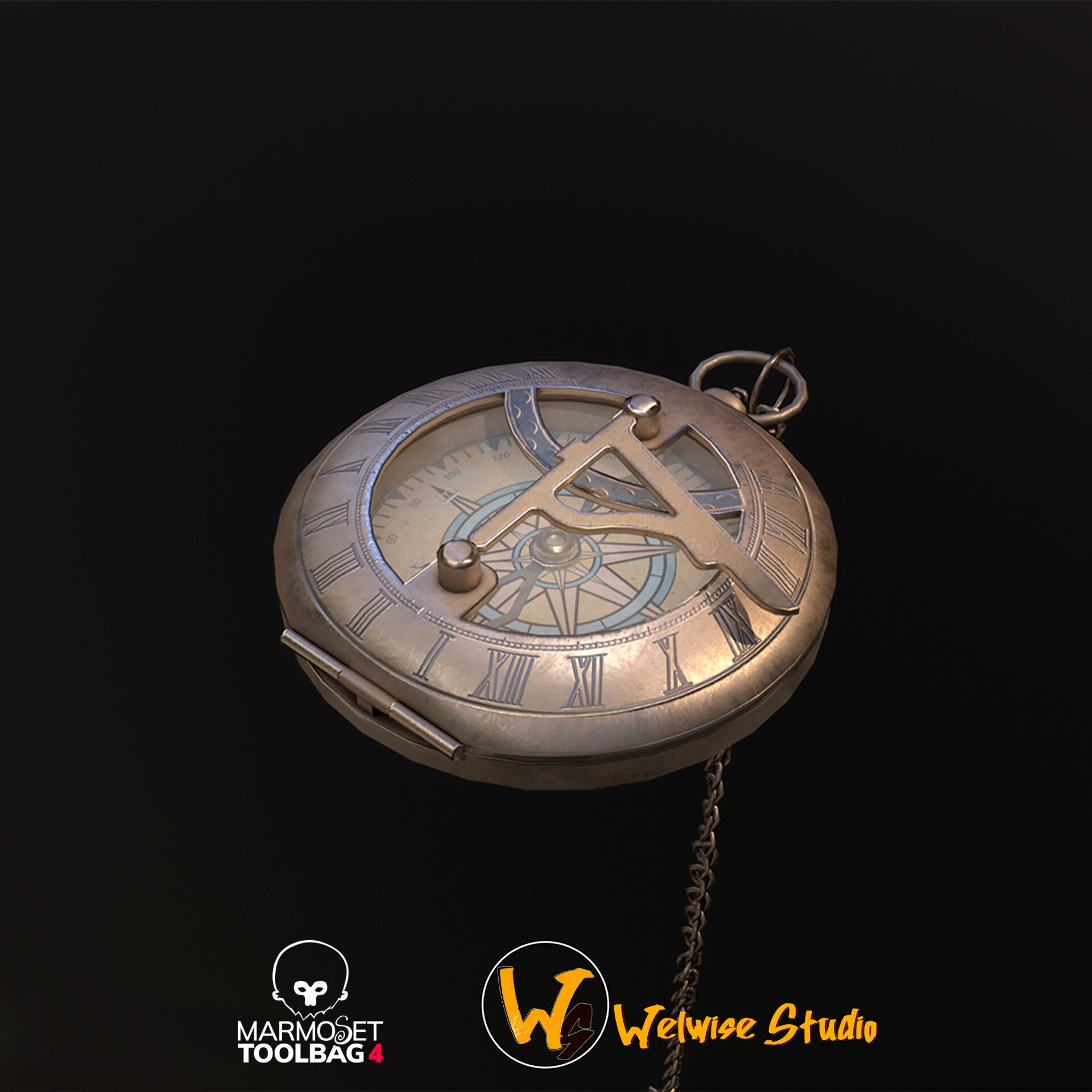 ArtStation - Vintage Compass