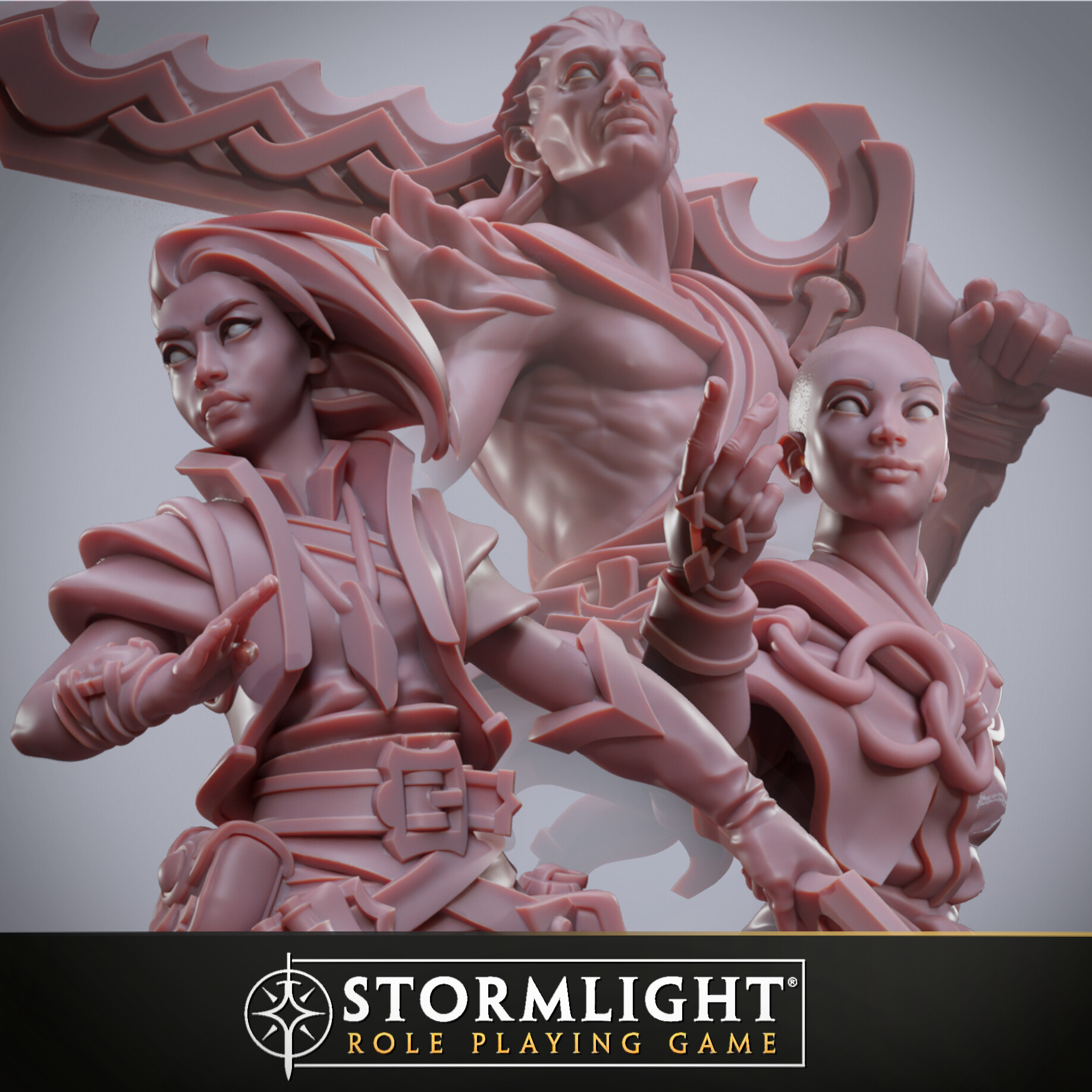 ArtStation - Stormlight RPG - Willshaper, Elsecaller and the Agent