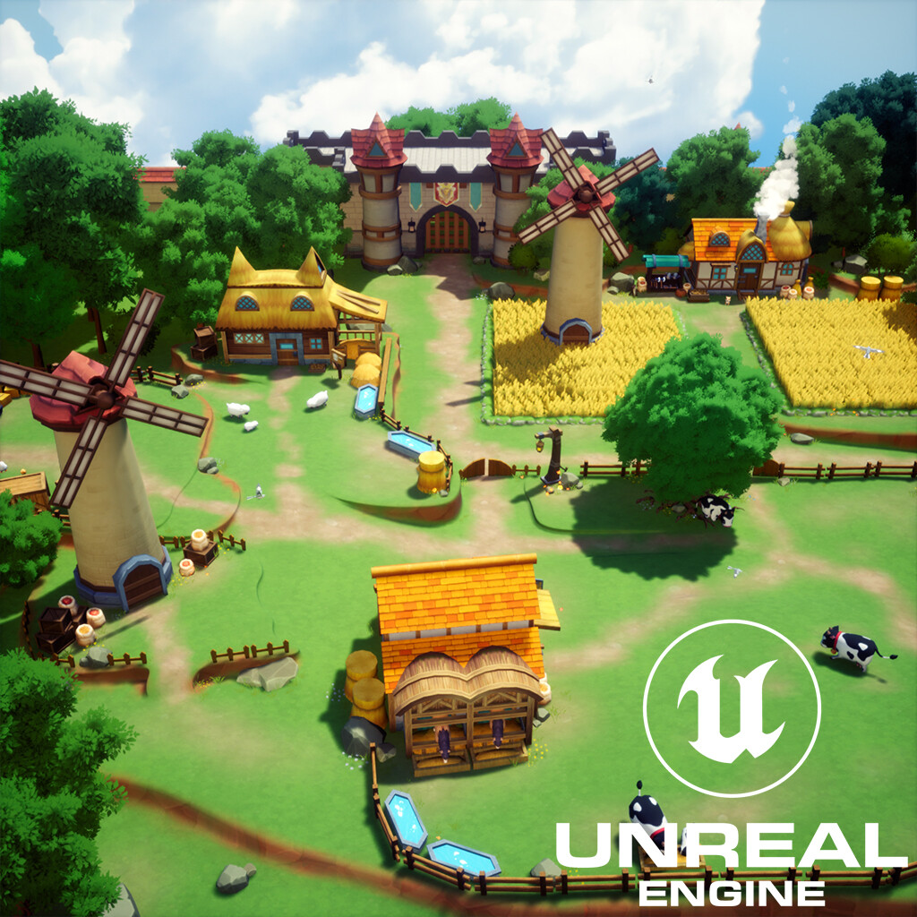 ArtStation - UE5_牧场