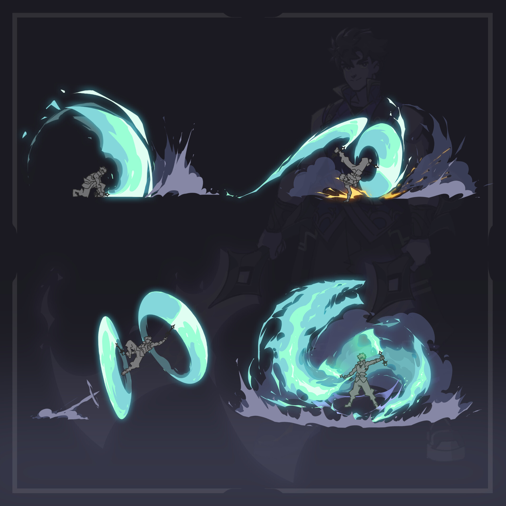 ArtStation - OC Vhan - Relook & VFX Moveset