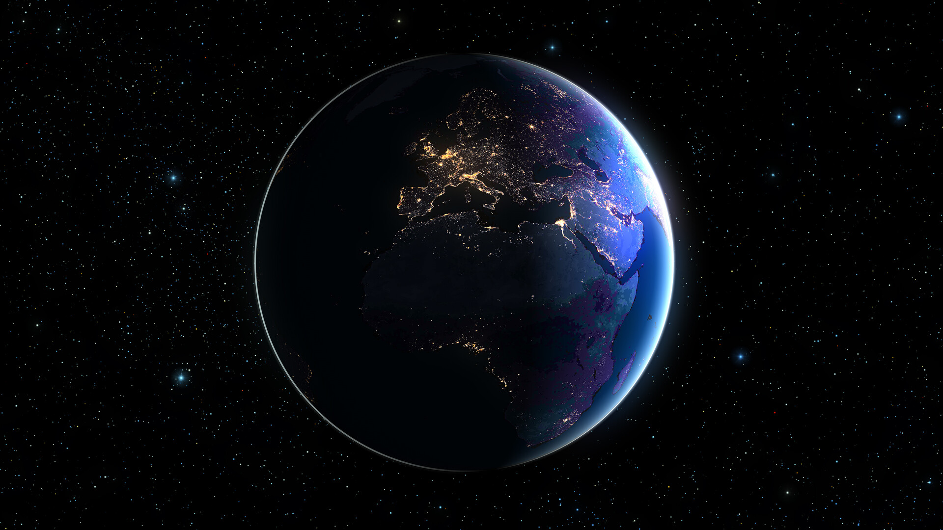ArtStation - one complete rotation of the earth on its axis