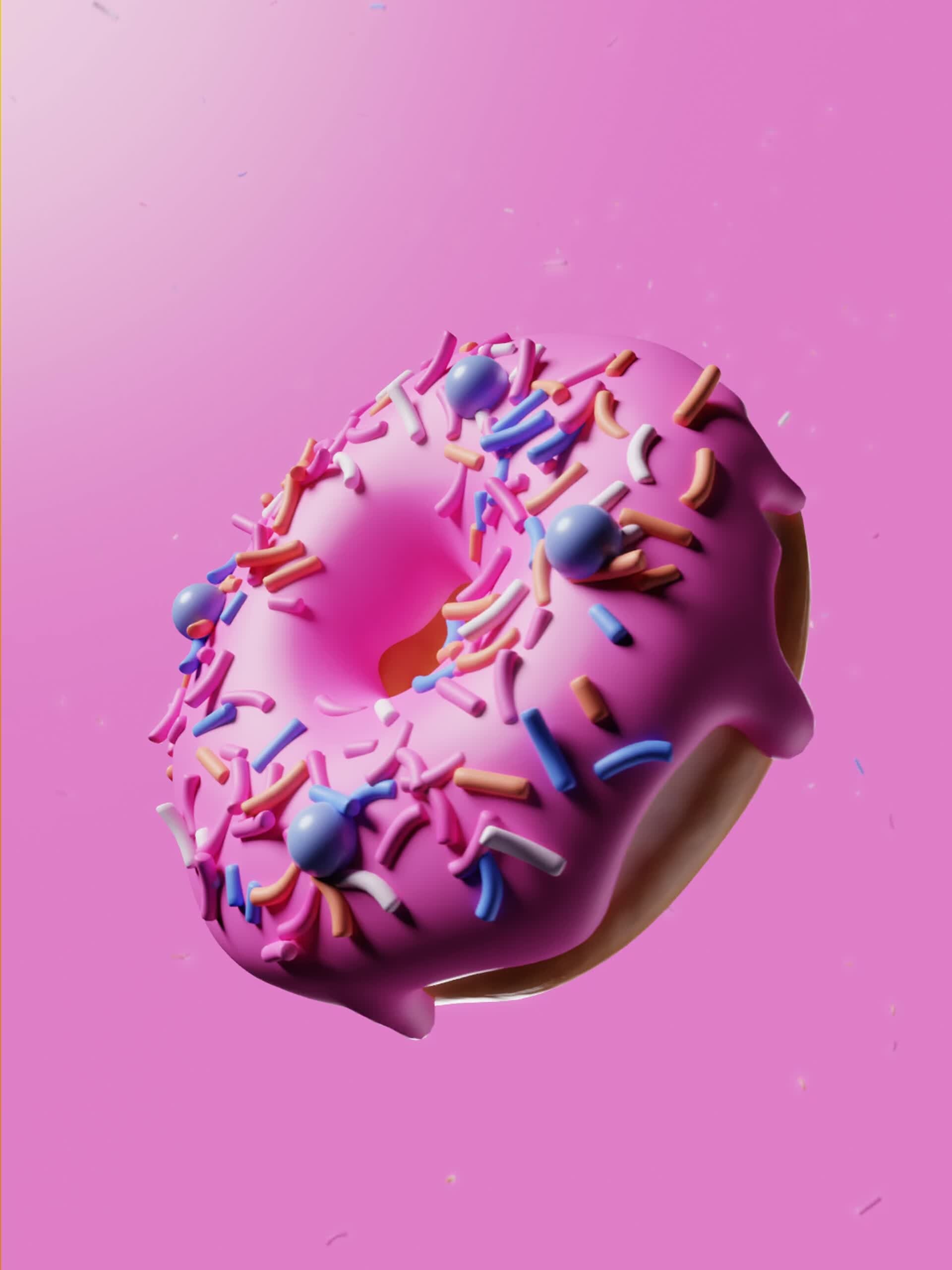 ArtStation - Pink Donut