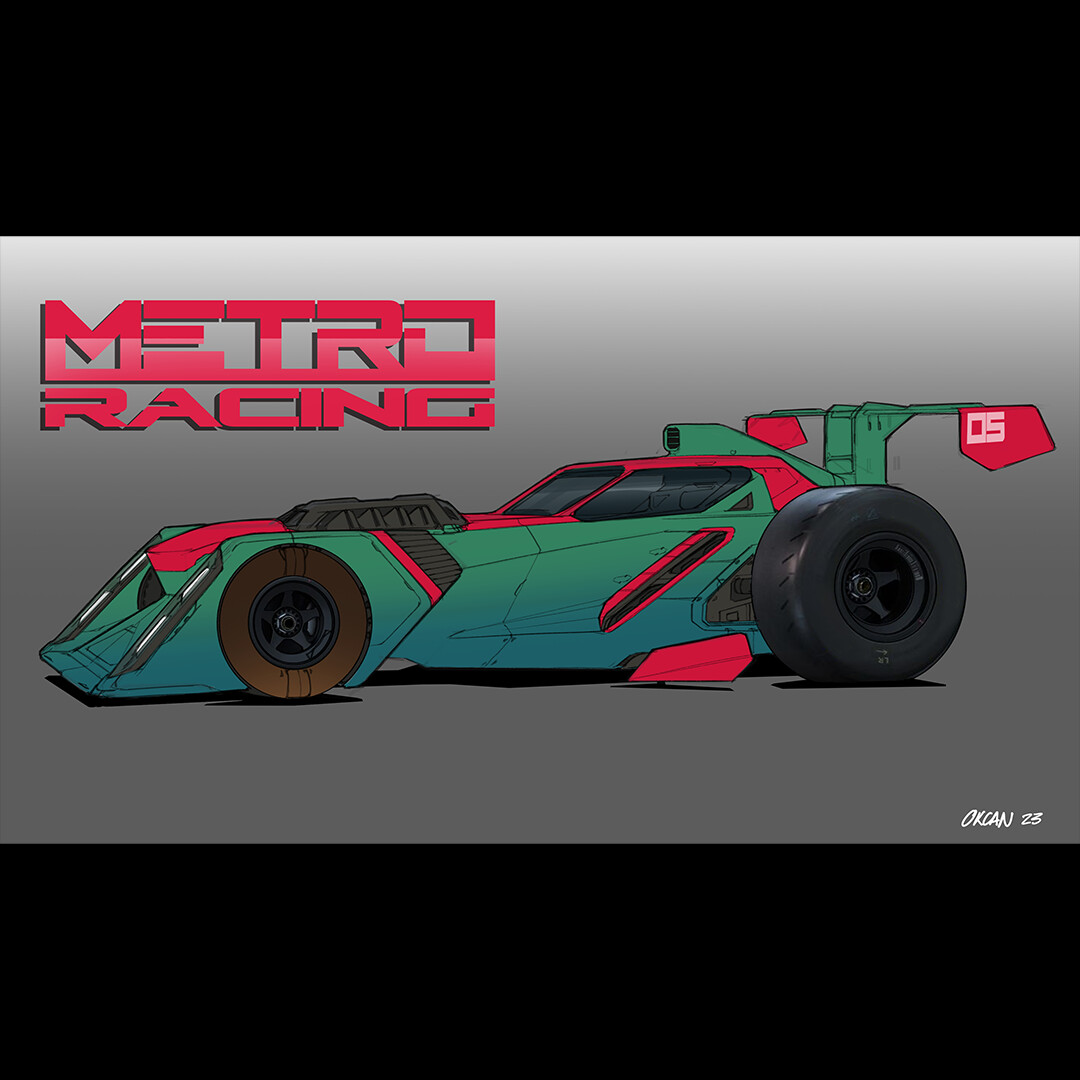 ArtStation - Metro Racing HOTROD