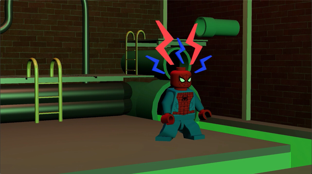ArtStation - WIP- Lego Spider-man animation