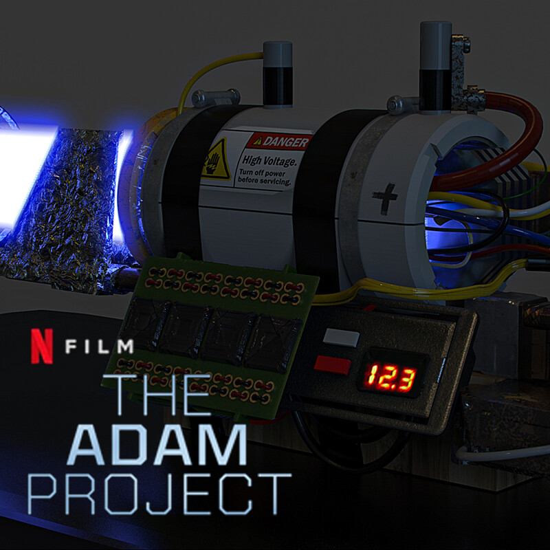 ArtStation - The Adam Project - Laser Gun