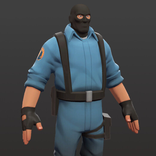 ArtStation - TF2 Deathmatch mercenary