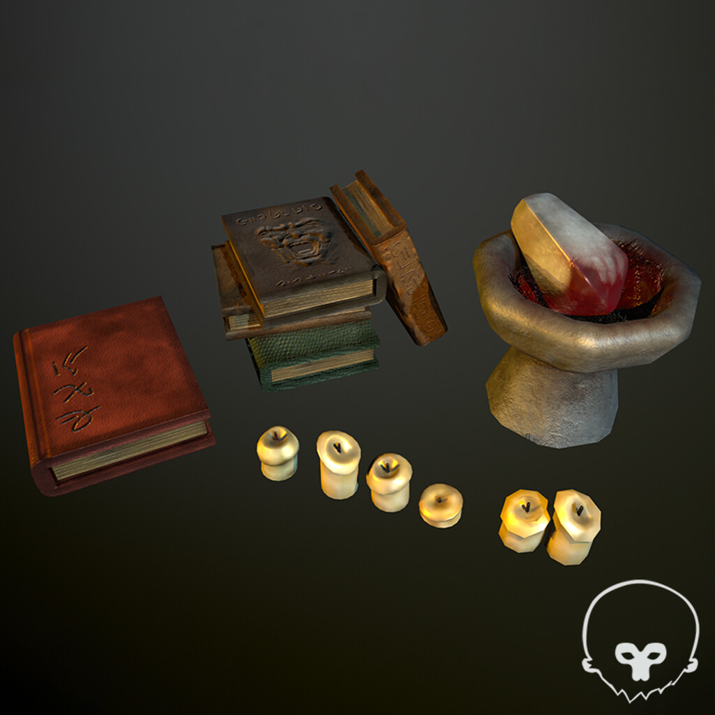 ArtStation - Selva Oscura - Asset Packs