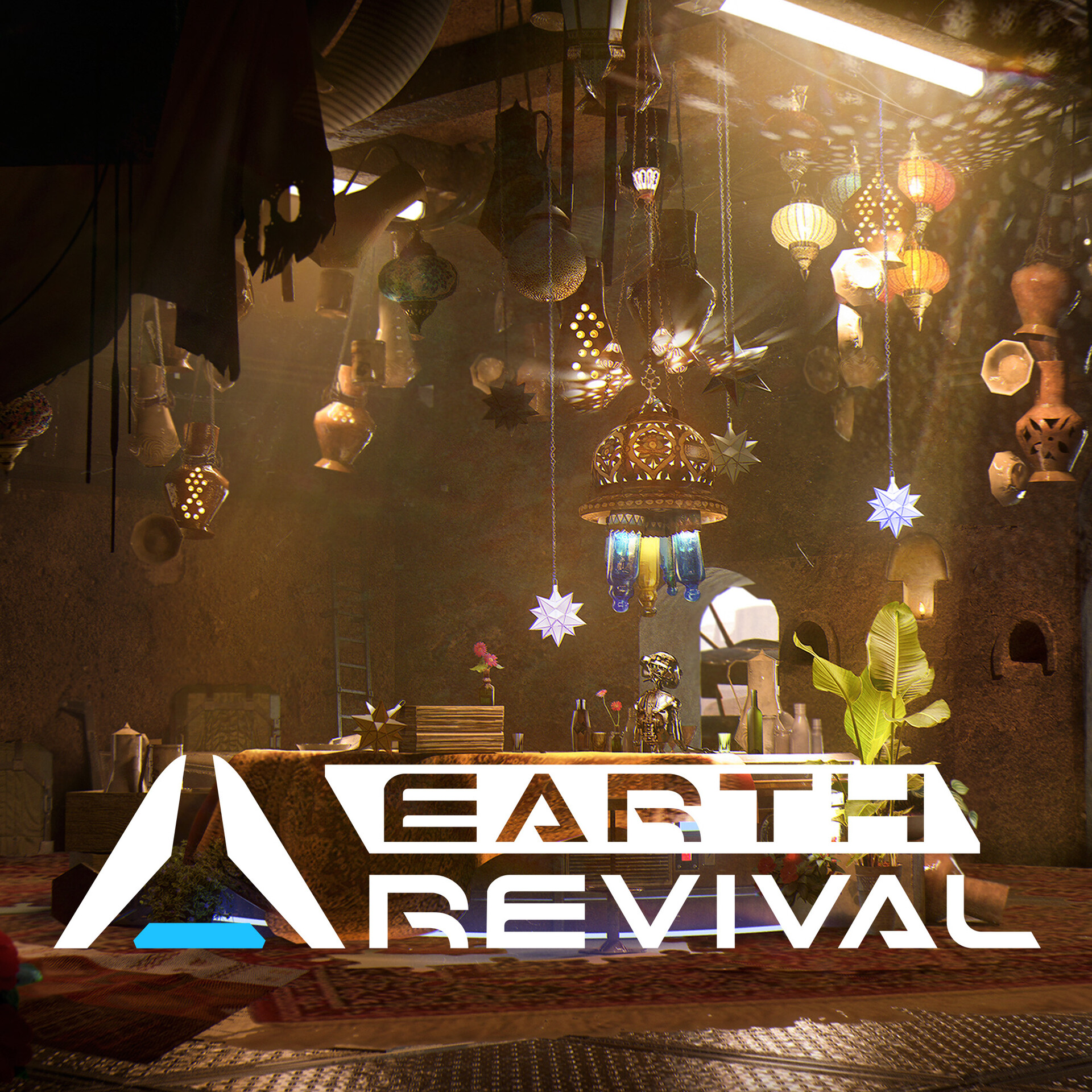 ArtStation - Earth: Revival Shelter Bar