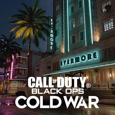 ArtStation - Call of Duty: Black Ops Cold War - MP - Miami